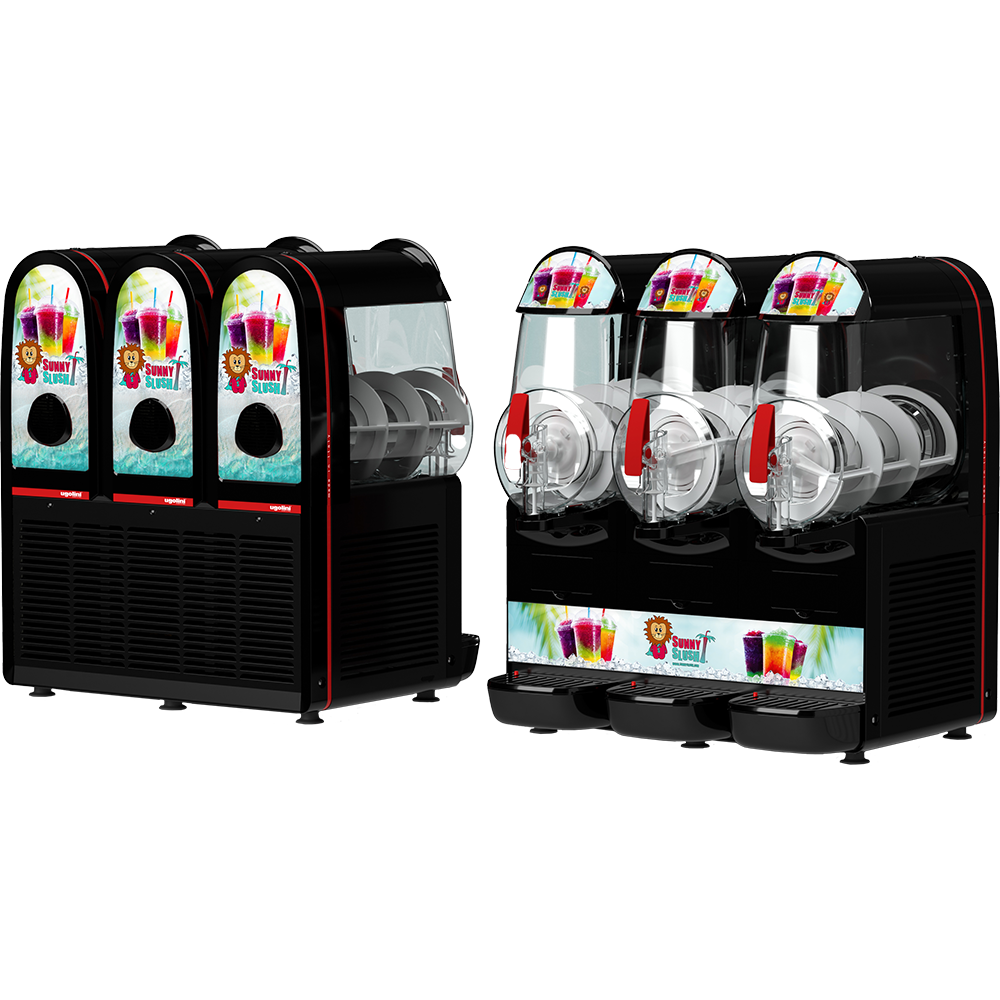 POWER (NextGen) - Slush-Maschine - 3 x 10 Liter - 1.450 W – SunnySlush